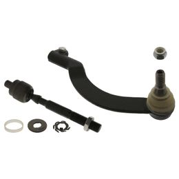 febi bilstein Spurstange ProKit 37626 vorne rechts mit Anbaumaterial f&uuml;r RENAULT GENERAL MOTORS VAUXHALL NISSAN OPEL 7701470364 09161561 09161561S2