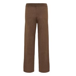 Saint Tropez Damen Strickhose "MilaSZ Pants"fondue fudge melange, Gr. M, meliert, Strick, Obermaterial: 80% Viskose, 20% Polyacryl, Hosen