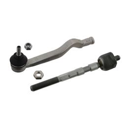 febi bilstein Spurstange ProKit 37621 vorne links mit Sicherungsmutter f&uuml;r RENAULT DACIA 6001550442 6001550442S2