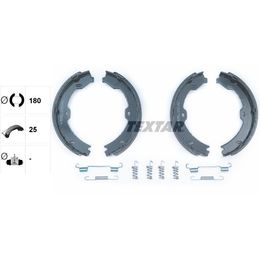 TEXTAR Bremsbackensatz, Feststellbremse 91058800 hinten rechts links mit Zubeh&ouml;r f&uuml;r MAYBACH MERCEDES-BENZ A2304200320 2304200312 2304200320