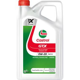 Castrol GTX 0W-20 RN17 FE/ 5 L 160A10 Motor&ouml;l