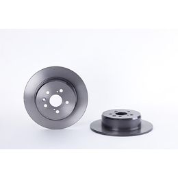 Brembo Bremsscheibe COATED DISC LINE 08.A338.11 hinten rechts links voll 288mm f&uuml;r TOYOTA 4243120430