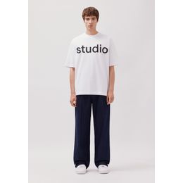 Herren T-Shirt "Studio", wei&szlig;, Gr. XS, STUDIO SEIDENSTICKER, unifarben, 100% Baumwolle, Shirts, 1/2 Rundhals