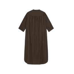 Damen Shirtkleid "moshi moshi mind Shirt dress laurella", braun, Gr. L, MOSHI MOSHI MIND, Obermaterial: 100% Baumwolle, Kleider