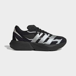 Herren Sneaker "LIGHTBLAZE", adidas Sportswear, Gr. 47core schwarz, matte silber, core schwarz, Synthetik, Textil, Schuhe