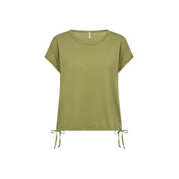 soyaconcept Damen Kurzarmhemd "Soya Concept T-shirt SC_DERBY"7215 calliste gr&uuml;n, Gr. XS, Obermaterial: 100% Baumwolle, Hemden