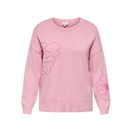 Only Carmakoma Sweater 'CARPetra' female Pink size 54