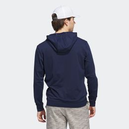 Herren Kapuzensweatshirt "ULTIMATE365 ELEVATED HOODIE", blau, Gr. M, adidas Performance, Obermaterial: 88% Polyester, 12% Elasthan, Sweatshirts
