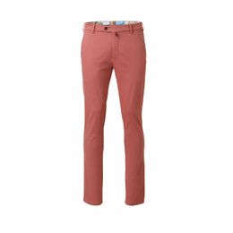 MEYER Herren Chinos "NEW YORK Art.1-8130", rosa, Gr. 27, unifarben, 90% Baumwolle, 7% Kapok, 3% Elasthan, Hosen, mit buntgewebtem Innenfutter