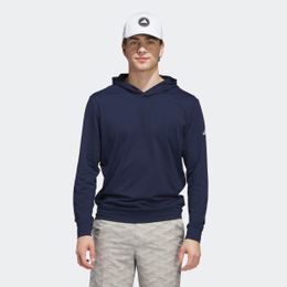 Herren Kapuzensweatshirt "ULTIMATE365 ELEVATED HOODIE", blau, Gr. XL, adidas Performance, Obermaterial: 88% Polyester, 12% Elasthan, Sweatshirts
