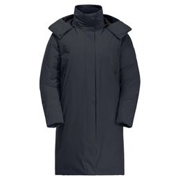 Jack Wolfskin Damen Funktionsmantel "LUISENPLATZ COAT W", blau, Gr. L, Hauptmaterial: 100% Polyester (recycled); Futter: 100% Polyester (recycled);