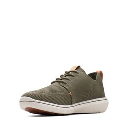 Clarks Herren Schn&uuml;rschuh "Step Urban Mix", Gr. 40, gr&uuml;n, Textil, Schuhe, Herausnehmbares Fu&szlig;bett, Freizeitschuh, Halbschuh, Schn&uuml;rschuh