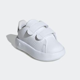 M&auml;dchen Klettschuh "ADVANTAGE KIDS", adidas Sportswear, Gr. 27, wei&szlig;, Synthetik, Schuhe, Design auf den Spuren des adidas Stan Smith, f&uuml;r Kinder