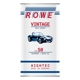 ROWE HIGHTEC VINTAGE SAE 50 MILD LEGIERT 5l 20194-0050-99 Motor&ouml;l f&uuml;r NISSAN DAIHATSU ISUZU OPEL