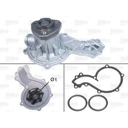 Valeo Wasserpumpe 506666 mit Dichtungen f&uuml;r VW SEAT AUDI FORD 55121010 037121010C 1031369