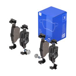 ATE Bremsbelagsatz, Scheibenbremse 13.0460-3813.2 hinten rechts links mit Zubeh&ouml;r f&uuml;r PEUGEOT CITRO&Euml;N 425440 425340 425476