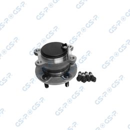 GSP Radlagersatz 9400620K hinten rechts mit Antriebswellenschraube 135,8mm f&uuml;r FORD 2658768 LX6C2C299A1D 2538193
