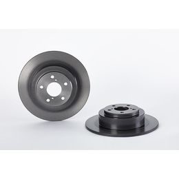 Brembo Bremsscheibe COATED DISC LINE 08.9093.11 hinten rechts links voll 290mm f&uuml;r SUBARU 26700AE04C 26700AE010 26700AE04B