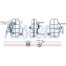 NISSENS Ausgleichsbeh&auml;lter, K&uuml;hlmittel 996237 f&uuml;r OPEL