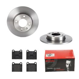 Brembo Bremsensatz, Scheibenbremse 1420-55693 vorne rechts links voll 239mm f&uuml;r SKODA VW SEAT AUDI 861698151E 823615301 823698151