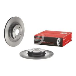 Brembo Bremsscheibe COATED DISC LINE 08.D224.11 hinten rechts links voll 280mm f&uuml;r MAZDA N25126251