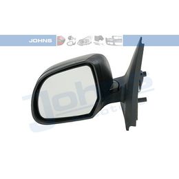 JOHNS Au&szlig;enspiegel 25 71 37-21 links schwarz f&uuml;r DACIA 8200947342 963663482R 963736608R