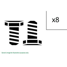 SCHAEFFLER LUK Schraubensatz, Schwungrad 411023210 f&uuml;r MITSUBISHI