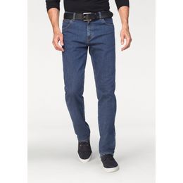 Wrangler Herren Straight-Jeans "TEXAS", grau, Gr. 46, Denim/Jeans, Obermaterial: 99% Baumwolle, 1% Elasthan, Jeans