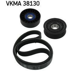SKF Keilrippenriemensatz VKMA 38130 f&uuml;r MITSUBISHI SKODA VW SEAT AUDI MERCEDES-BENZ 0159974792 A1662020019 6402020319
