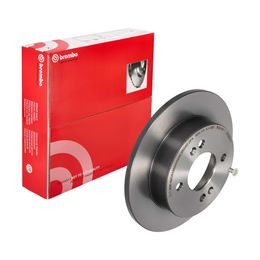 Brembo Bremsscheibe COATED DISC LINE 08.C650.11 hinten rechts links voll 234mm f&uuml;r HYUNDAI 58411B4300 58411B9000