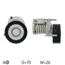 SKF Riemenspanner, Keilrippenriemen VKM 31015 &Oslash;70mm 70mm f&uuml;r SKODA VW SEAT (SVW) AUDI 030145299F 030145299C