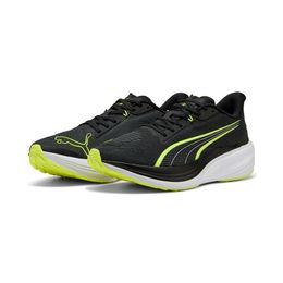 Puma Damen Laufschuh "DARTER PRO", Gr. 42,5, gelb, Textil, Schuhe