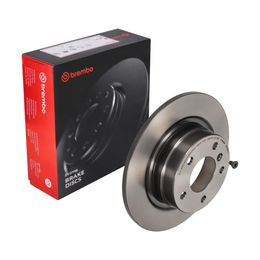 Brembo Bremsscheibe COATED DISC LINE 08.A205.11 hinten rechts links voll 296mm f&uuml;r BMW (BRILLIANCE) 34216764649 34214031275 34214031725