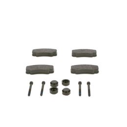 Bosch Bremsbelagsatz, Scheibenbremse 0 986 494 049 hinten rechts links f&uuml;r ALFA ROMEO PEUGEOT FIAT CITRO&Euml;N LANCIA 425247 71752985 9949407