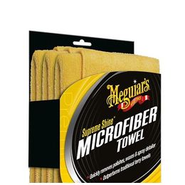 Meguiars Supreme Shine Microfibre Mikrofasertuch (3 Stk) X2020EU Reinigungst&uuml;cher