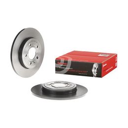 Brembo Bremsscheibe COATED DISC LINE 08.A332.11 hinten rechts links voll 288mm f&uuml;r SEAT AUDI (FAW) 8E0615601M