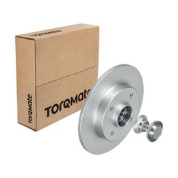 TorqMate Bremsscheibe TMBS10026 hinten rechts links voll 249mm f&uuml;r PEUGEOT CITRO&Euml;N VAUXHALL OPEL 3648487 4249.32 424932