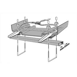 KAMEI Montagesatz f&uuml;r Komfort-Schiebebefestigungen 05269710 Universal