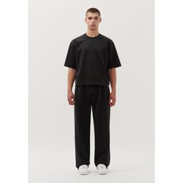 Herren T-Shirt "Studio", schwarz, Gr. S, STUDIO SEIDENSTICKER, unifarben, 86% Polyester, 14% Elasthan, Shirts, Kurzarm Rundhals Uni