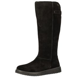 Legero Damen Stiefel "Legero Stiefel Veloursleder", Gr. 40, schwarz, Veloursleder, Schuhe