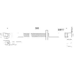 ATE Bremsschlauch 83.6289-0391.3 vorne rechts links f&uuml;r PORSCHE