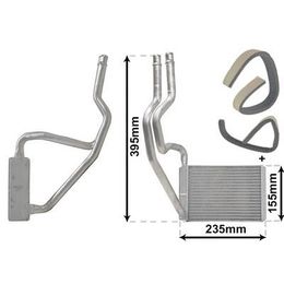 Van Wezel W&auml;rmetauscher, Innenraumheizung 18006329 f&uuml;r Ford MAZDA