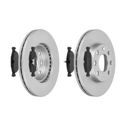 f.becker Bremsensatz, Scheibenbremse 13810244 vorne rechts links bel&uuml;ftet 236mm f&uuml;r DAEWOO VAUXHALL OPEL CHEVROLET 569054 569031 1605907