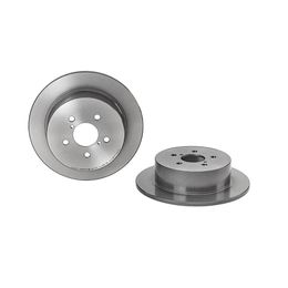 Brembo Bremsscheibe COATED DISC LINE 08.A605.11 hinten rechts links voll 274mm f&uuml;r SUBARU 26700AG000 26700AG001 26700AG01B