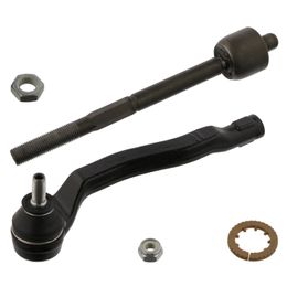 febi bilstein Spurstange ProKit 39863 vorne links mit Sicherungsmutter f&uuml;r RENAULT MERCEDES-BENZ 7701478407S1 A4154600005 4154600005