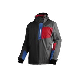 Maier Sports Herren Skijacke "KARLEITEN M 2.0", schwarz, Gr. 54, 100% Polyester, Jacken, Herren Winterjacke, wasserdicht, 3 RV-Taschen und Kapuze,