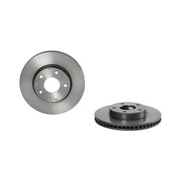 Brembo Bremsscheibe COATED DISC LINE 09.C651.11 vorne rechts links bel&uuml;ftet 280mm f&uuml;r MAZDA (CHANGAN) B45A33251A BKC333251