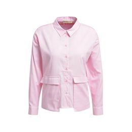 Smith & Soul SMITH & SOUL Damen Hemdblusesugar, Gr. S, Web, Obermaterial: 70% Baumwolle, 27% Polyester, 3% Elasthan, Blusen, mit Pattentaschen vorn