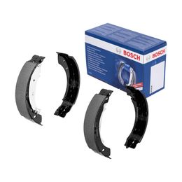 Bosch Bremsbackensatz 0 986 487 745 hinten rechts links f&uuml;r RENAULT 7701209586