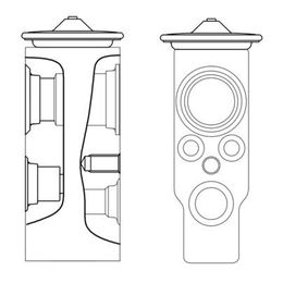 Mahle Expansionsventil, Klimaanlage AVE 7 000S f&uuml;r MERCEDES-BENZ A1648300084 1648300084